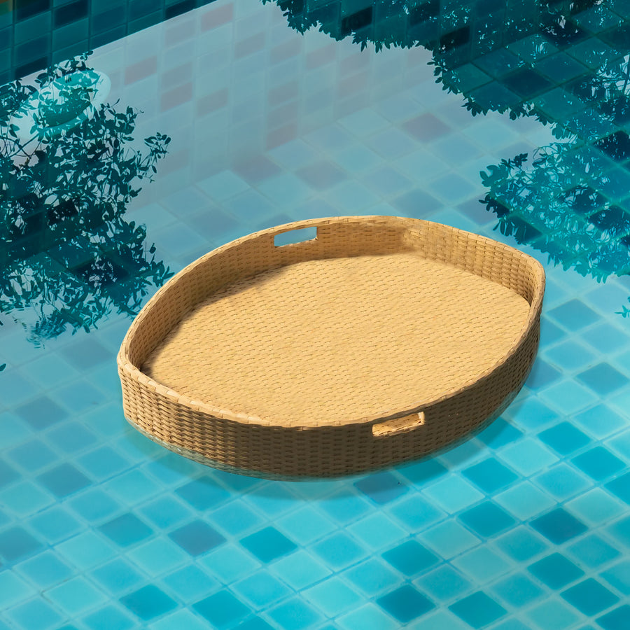 Luxury Floating Tray For Swimming Pool - Honey (Boat Shape ...