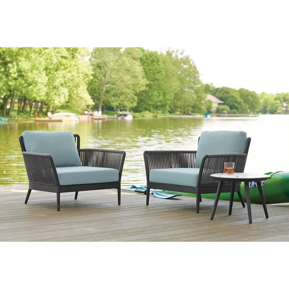 Dreamline Outdoor Furniture Garden Patio Seating Set 1+2 2 Chairs and ...