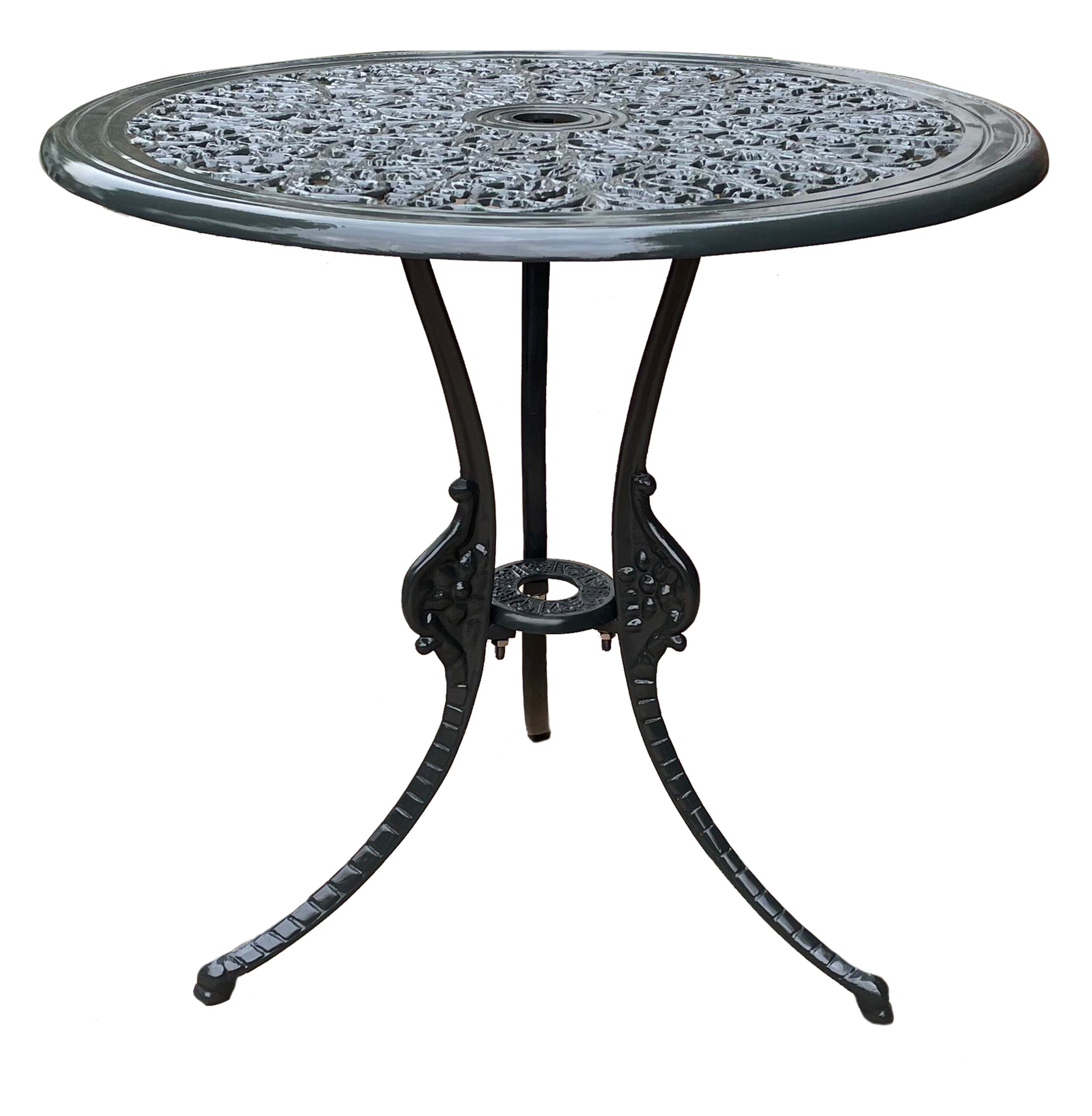 Dreamline Cast Aluminium Garden Patio Seating Chair and Table Set for ...