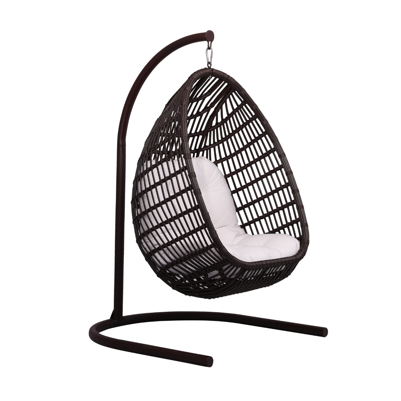 Dreamline Single Seater Hanging Swing With Stand For Balcony, Garden ...